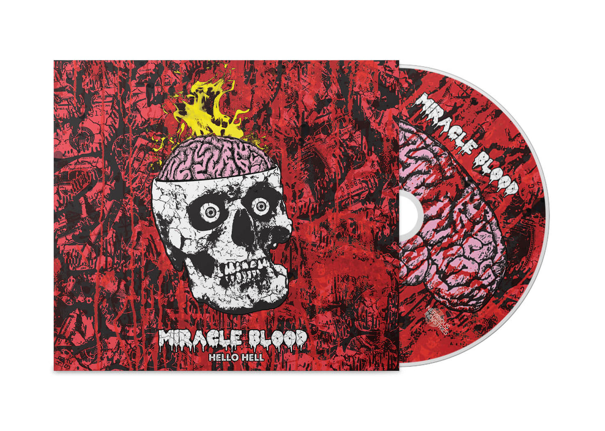 Miracle Blood "Hello Hell" CD – Nefarious Industries