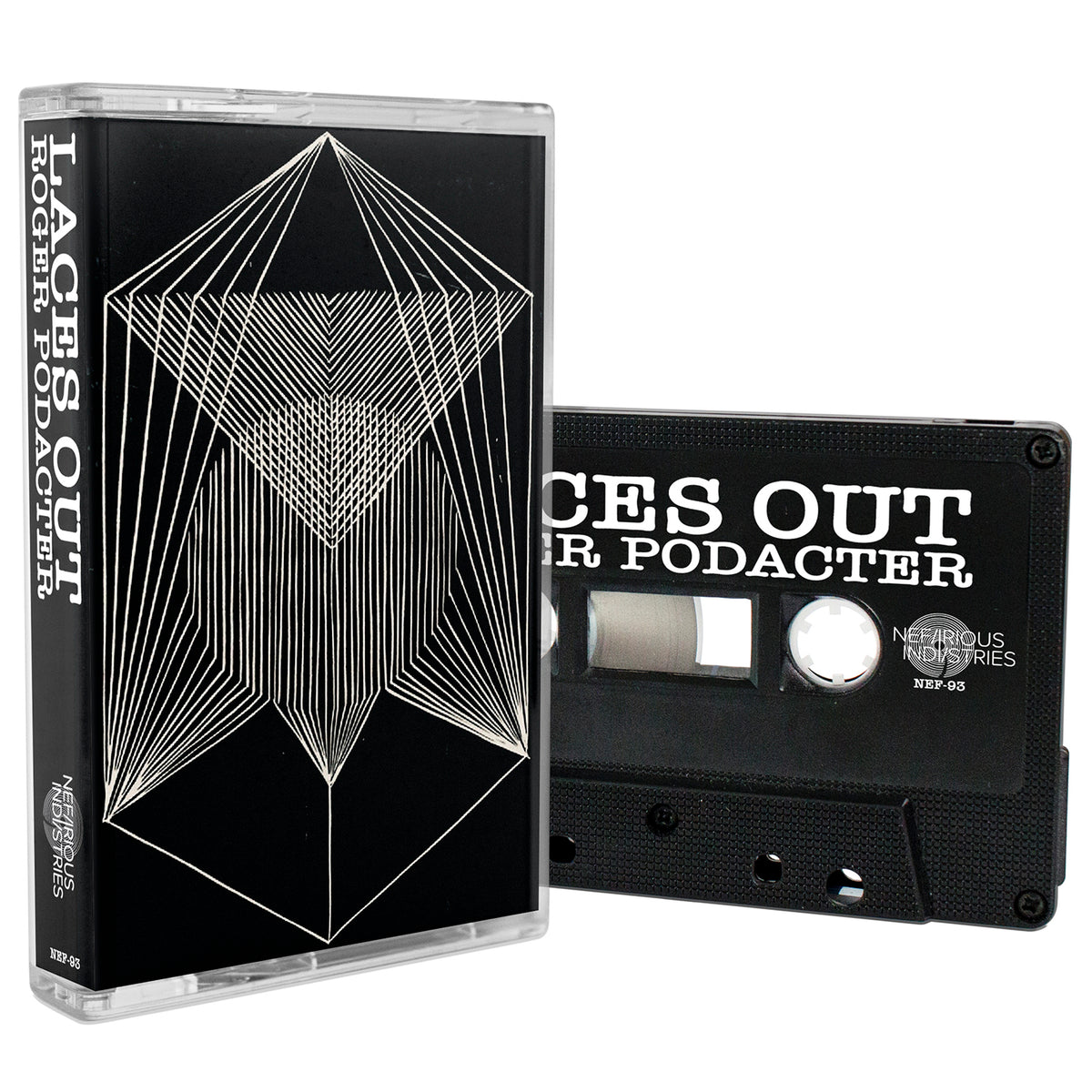 Laces Out "Roger Podacter" Cassette – Nefarious Industries