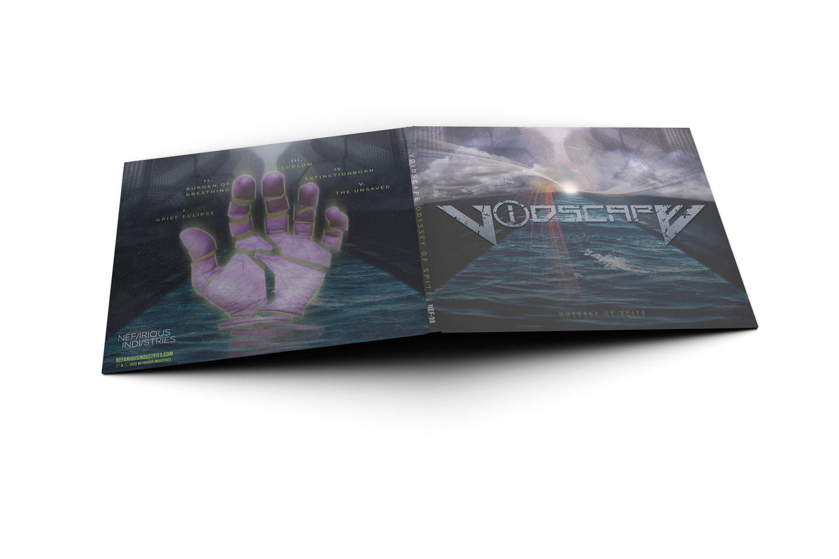 Voidscape "Odyssey of Spite" CD – Nefarious Industries